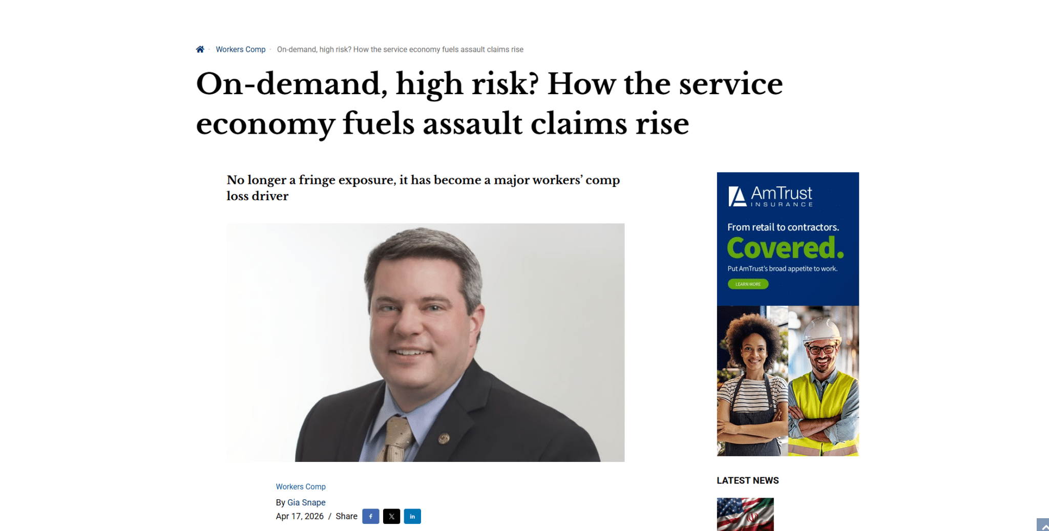 On-Demand, High Risk? How the Service Economy Fuels Assault Claims Rise ...